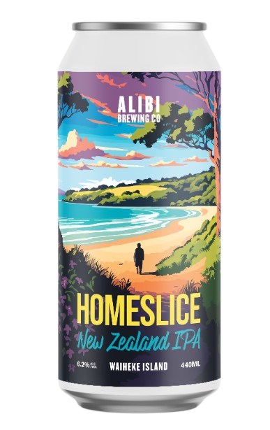Alibi Brewing Homeslice NZ IPA 440mL – Beer and Wine Co