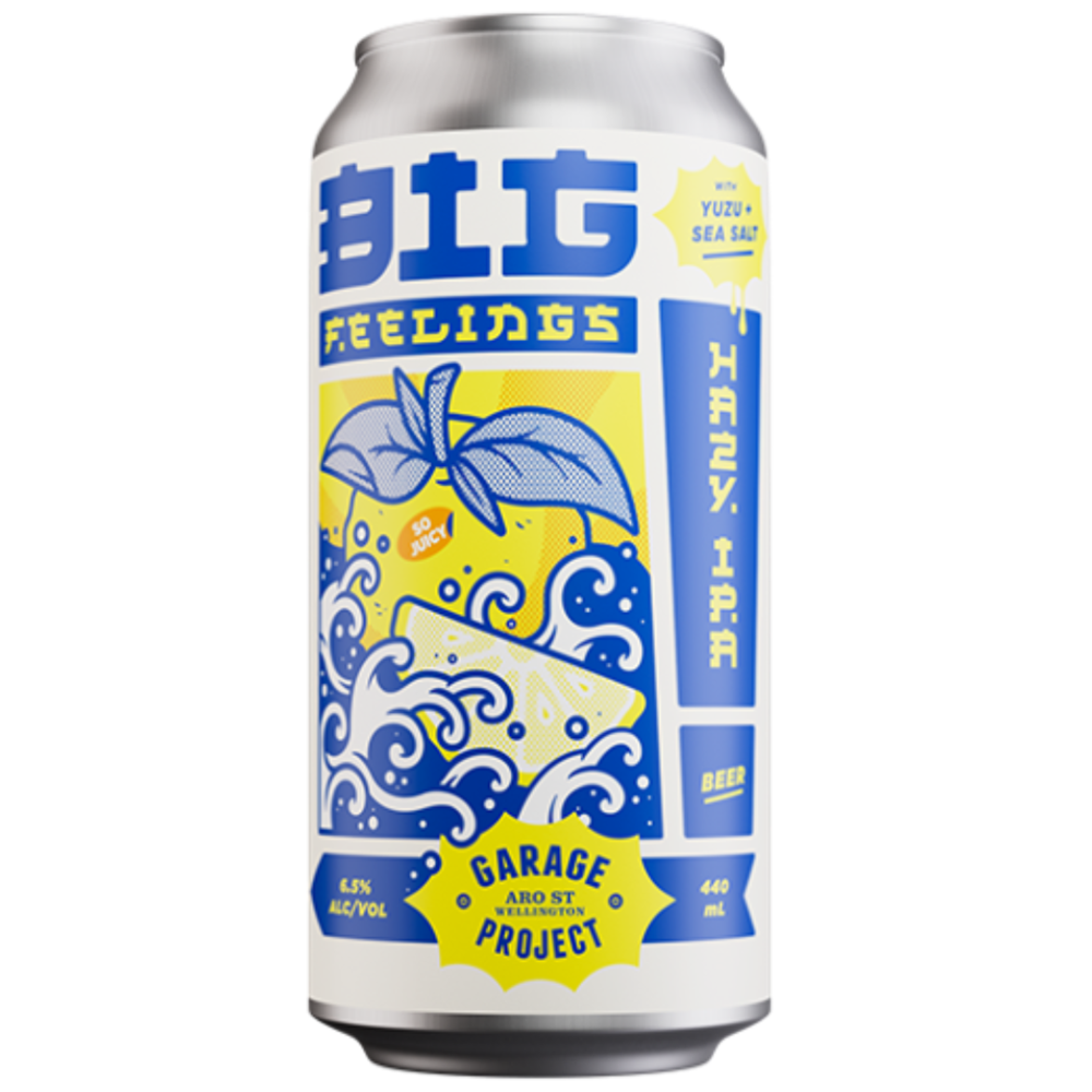 Garage Project Big Feelings Hazy IPA 440mL – Beer and Wine Co