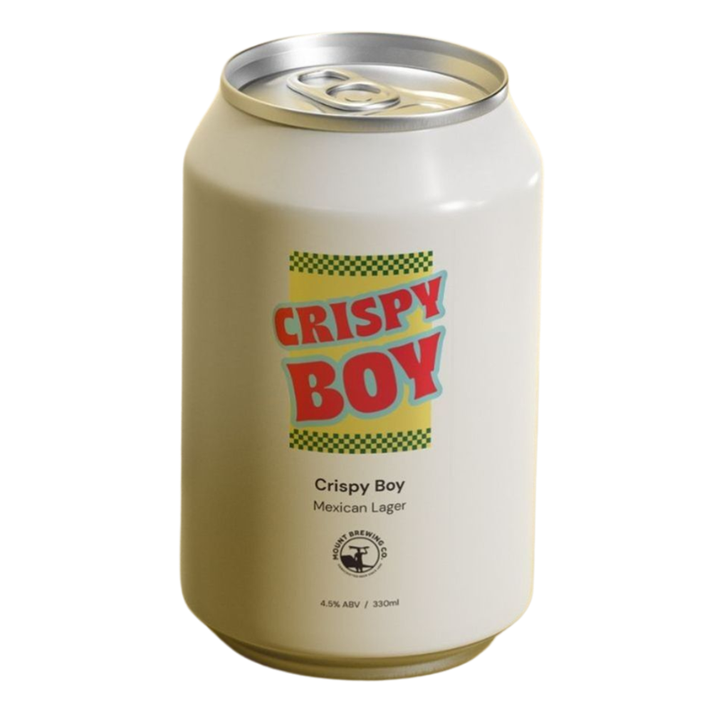 Mount Brewing Crispy Boy Mexican Lager 330mL – Beer and Wine Co