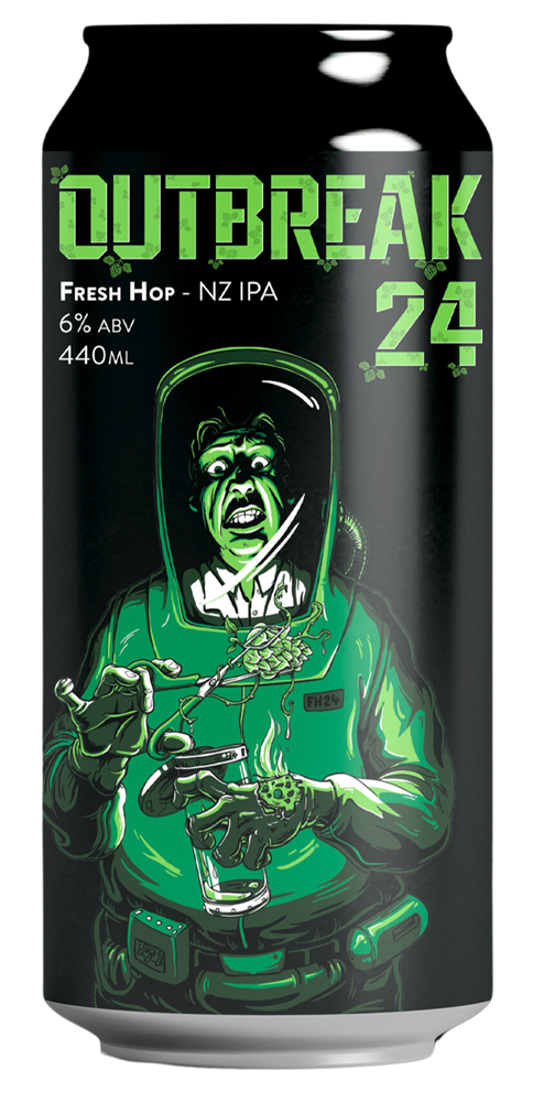 Double Vision Outbreak 24 Fresh Hop NZ IPA 440mL – Beer and Wine Co