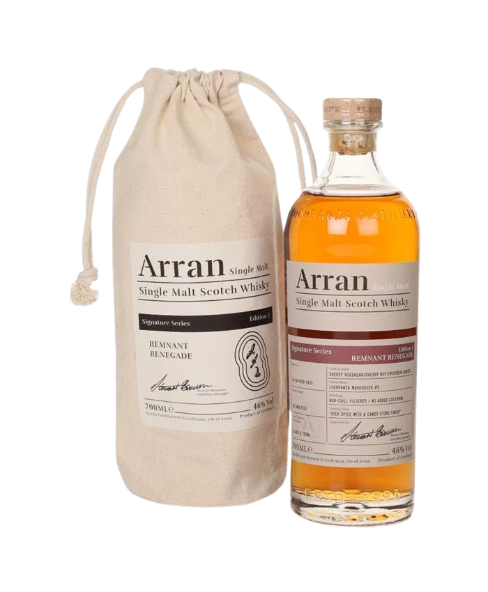 Arran Signature Series Edition #1 Remnant Renegade 700mL – Beer and Wine Co