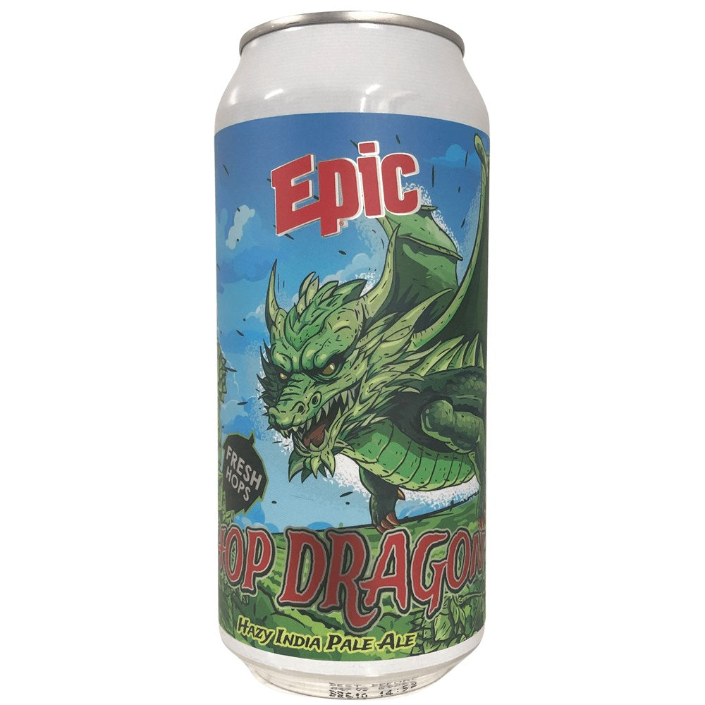Epic Hop Dragon Fresh Hop Hazy IPA 6.3% 440mL – Beer and Wine Co