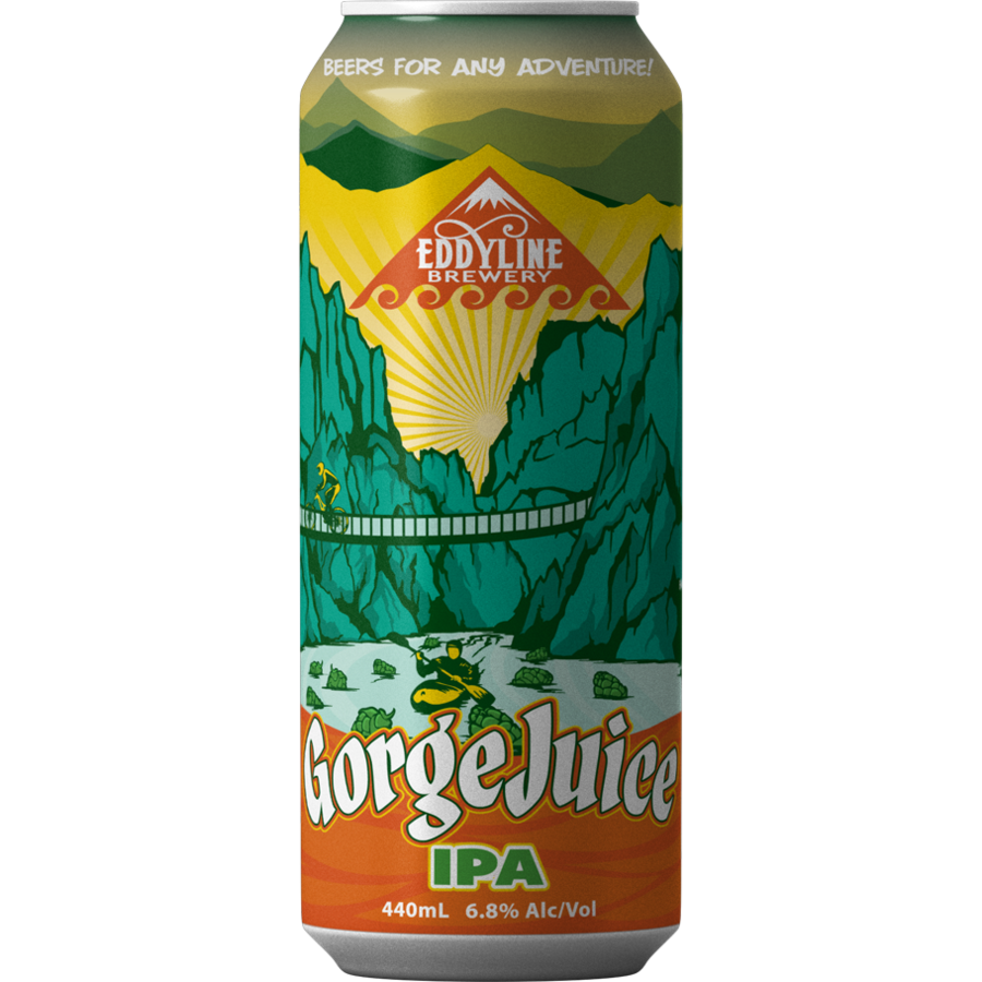 Eddyline Gorge Juice IPA 440mL – Beer and Wine Co