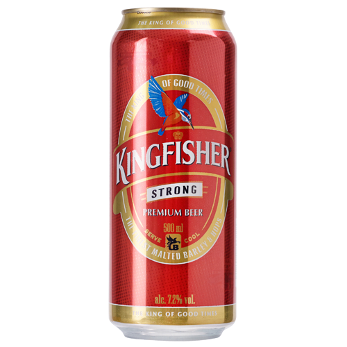 Kingfisher Strong Can 4x500ml – Beer and Wine Co