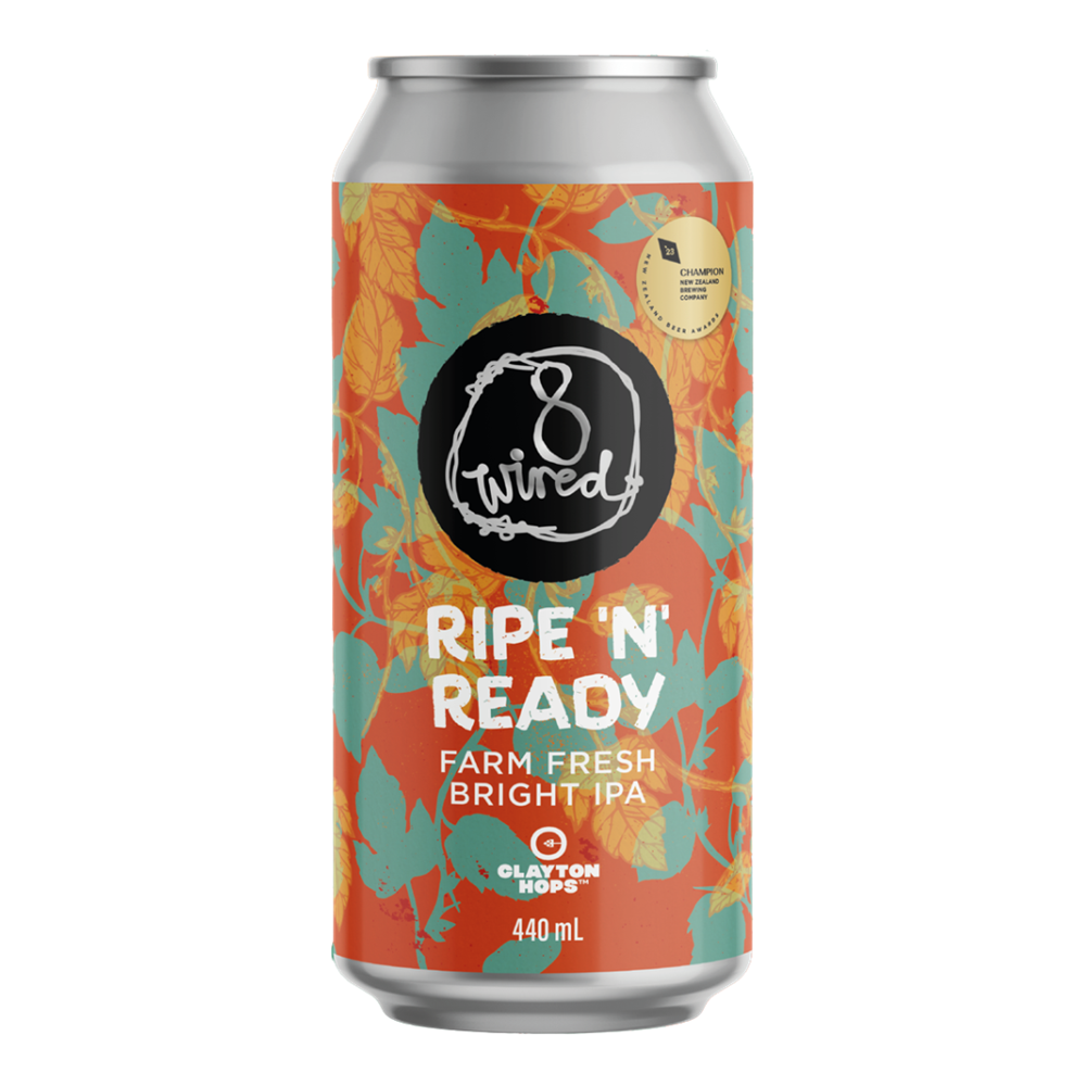 8 Wired Ripe & Ready Bright IPA 440mL – Beer and Wine Co