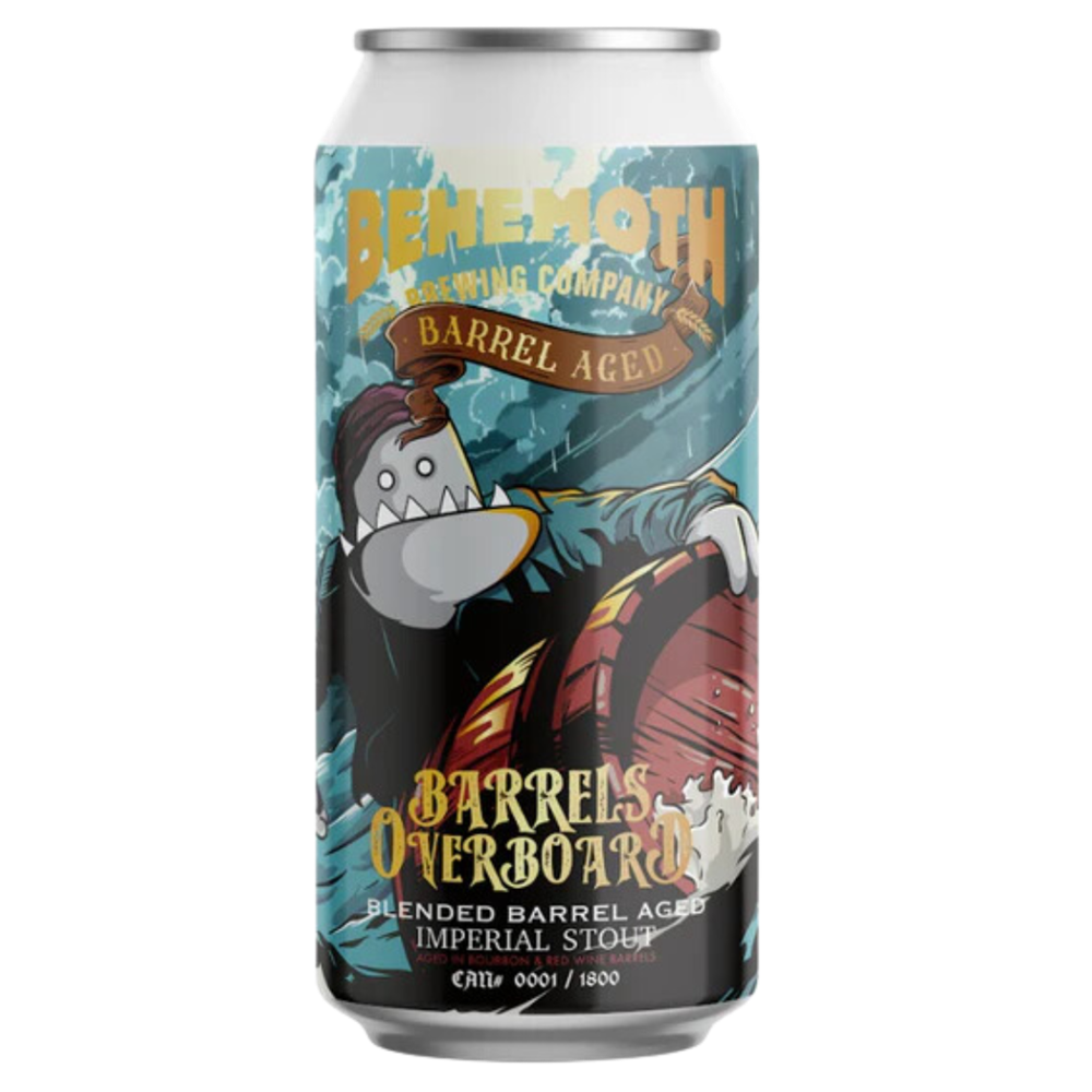 Behemoth Barrels Overboard Barrel Aged Imperial Stout 440mL – Beer and ...