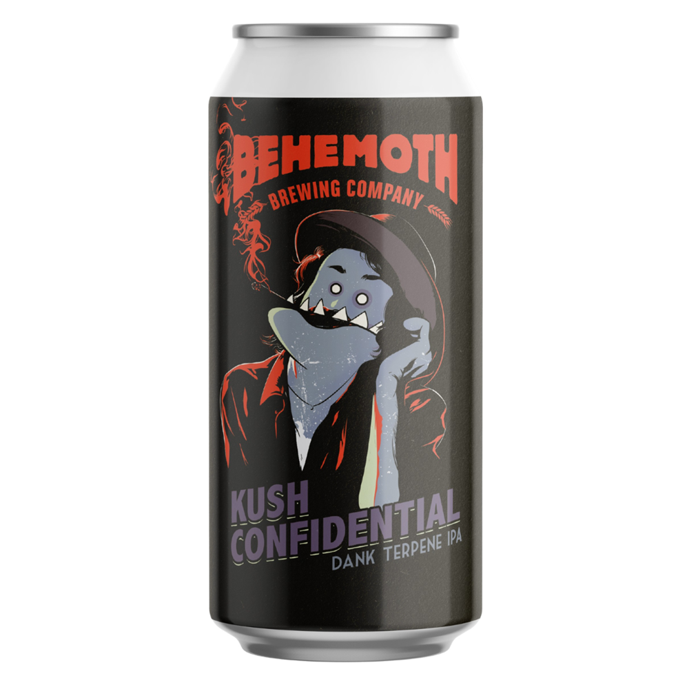 Behemoth Kush Confidential Dank Terpene IPA 440mL – Beer and Wine Co