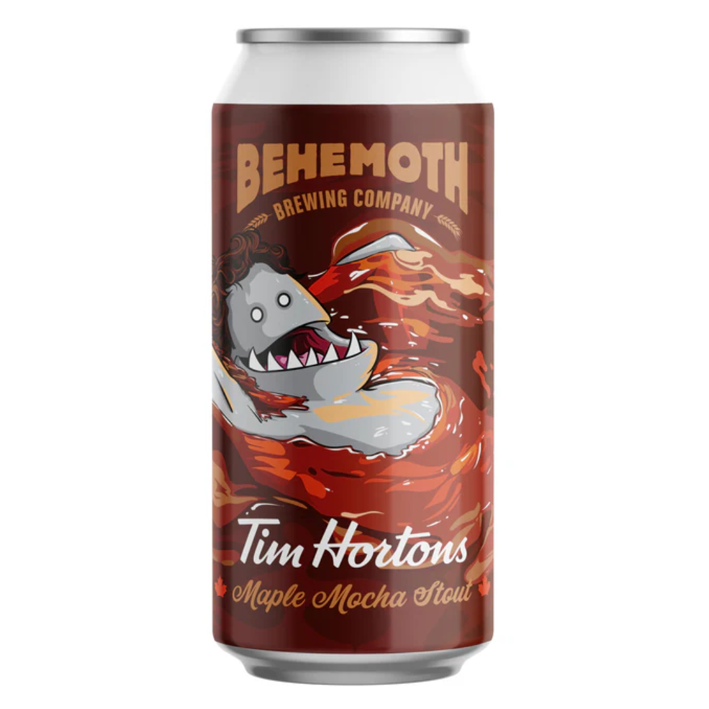 Behemoth Tim Hortons Maple Mocha Stout 440mL – Beer and Wine Co