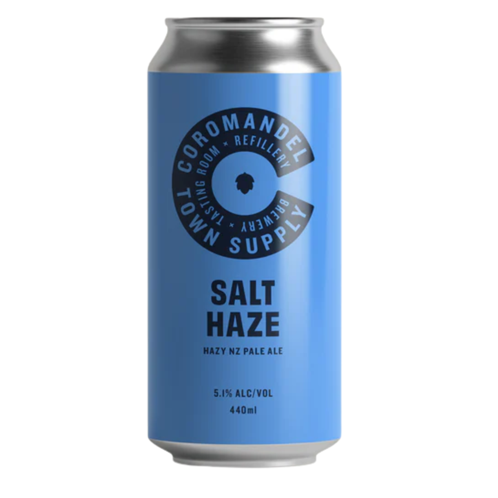 Coromandel Town Supply Salt Haze Hazy NZ Pale Ale 440mL – Beer and Wine Co