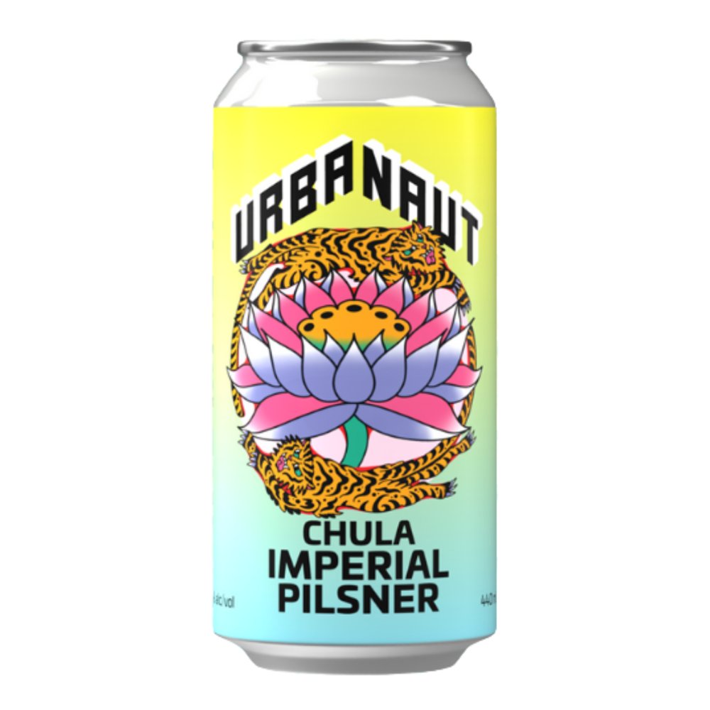 Urbanaut Chula Imperial Pilsner 440mL – Beer and Wine Co
