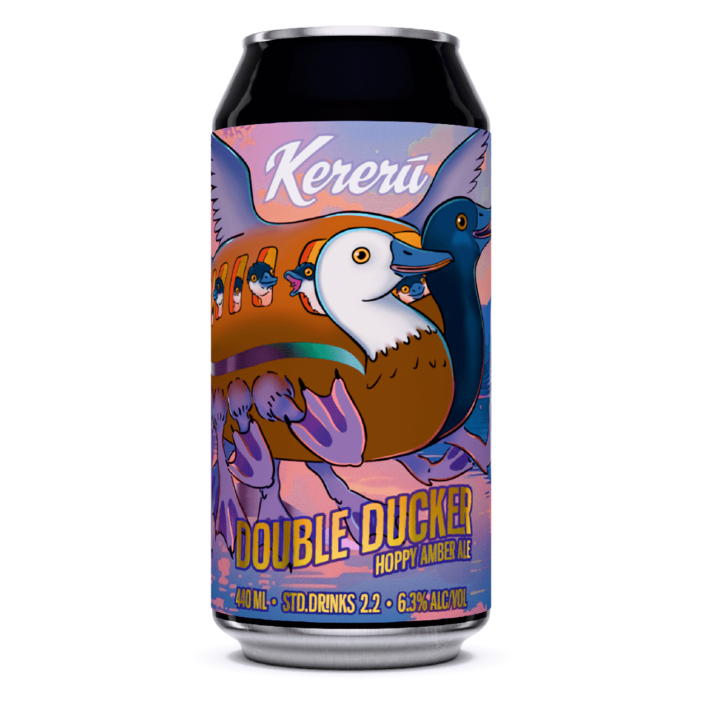Kereru Double Ducker Hoppy Amber Ale 440mL – Beer and Wine Co