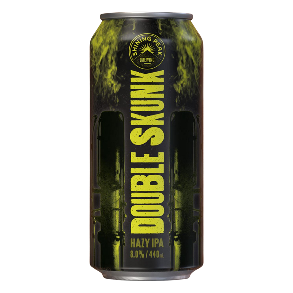 Shining Peak Double Skunk Juice Imperial Hazy IPA 440mL – Beer and Wine Co