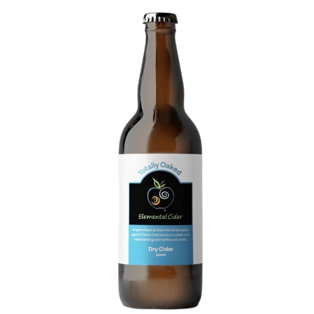 Elemental Cider Totally Oaked Dry Cider 500mL Bottle – Beer and Wine Co