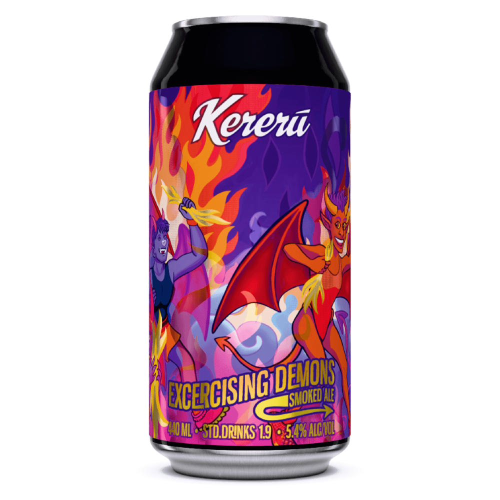 Kereru Exercising Demons Smoked Ale Amber Ale 440mL – Beer and Wine Co