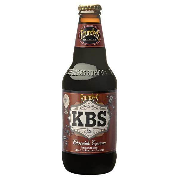 Founders KBS Chocolate Espresso Bourbon Barrel Aged Stout 355mL – Beer ...