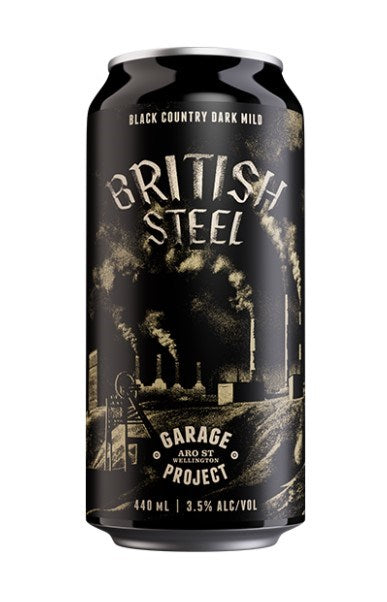 Garage Project British Steel Black Country Dark Mild 440mL – Beer and ...