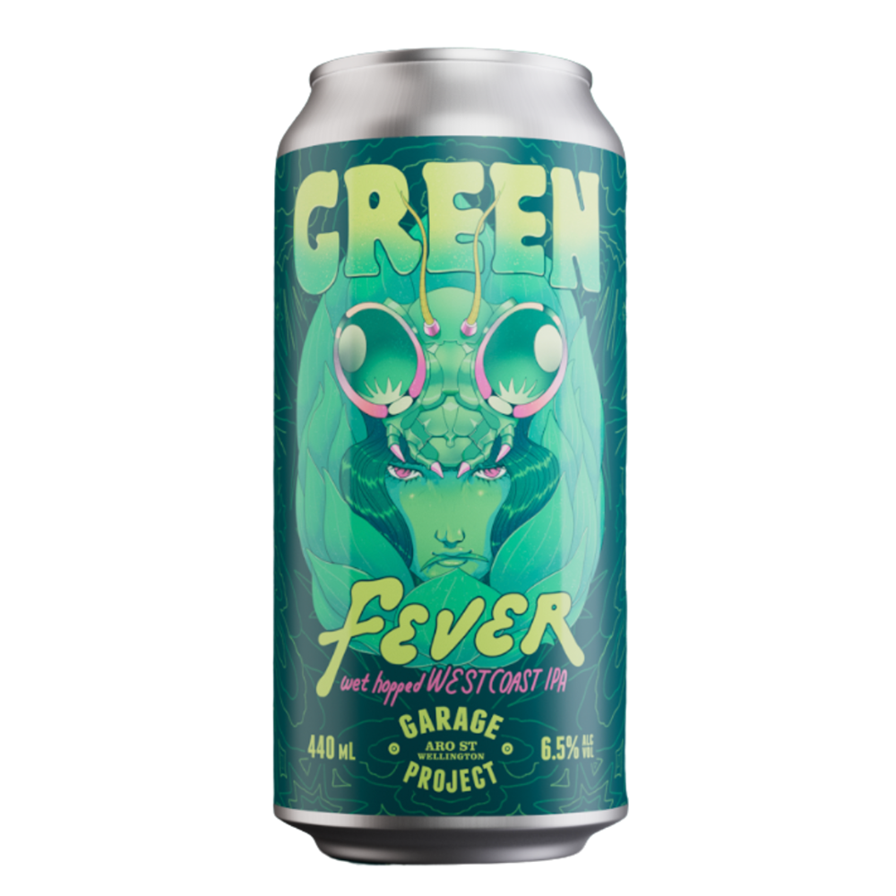 Garage Project Green Fever Fresh Hop IPA 440mL – Beer and Wine Co