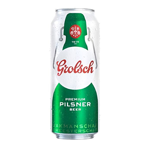 Grolsch Premium Pilsner 500mL Can – Beer and Wine Co