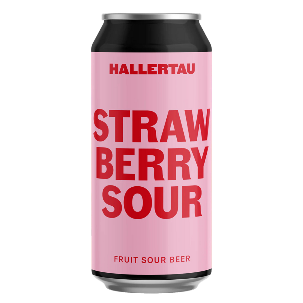 Hallertau Strawberry Sour 440mL – Beer and Wine Co