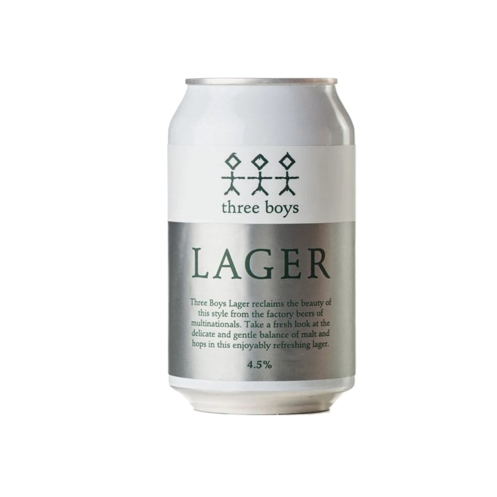 Three Boys Lager 330mL Cans – Beer and Wine Co