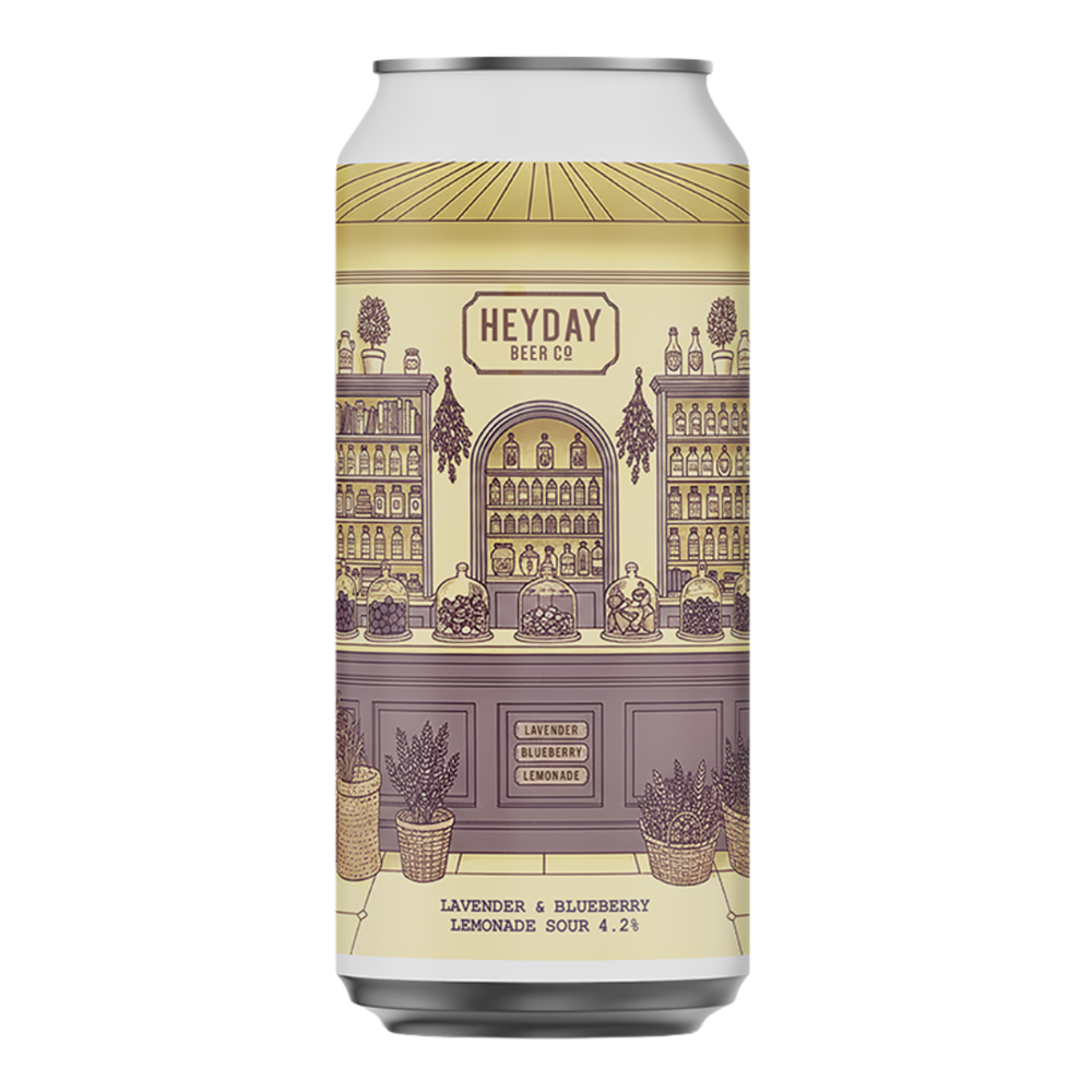 Heyday Lavender & Blueberry Lemonade Sour 440mL – Beer and Wine Co
