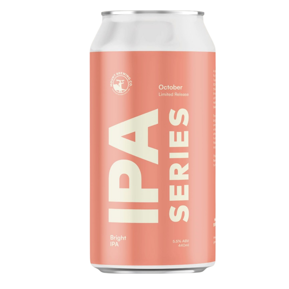 Mount Brewing IPA Series October Edition Bright IPA 440mL – Beer and ...