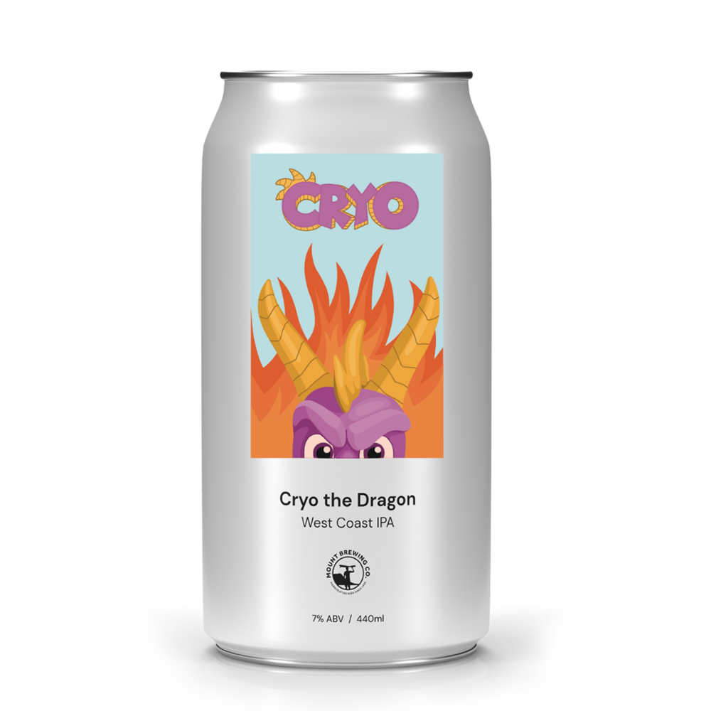 Mount Brewing Cryo the Dragon West Coast IPA 440mL – Beer and Wine Co