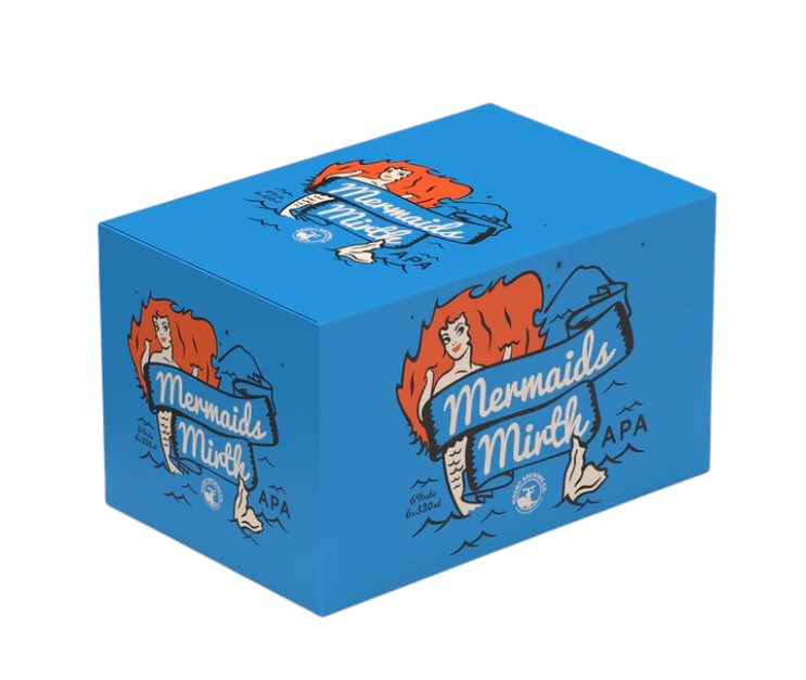 Mount Brewing Co Mermaids Mirth APA 6x330mL – Beer and Wine Co