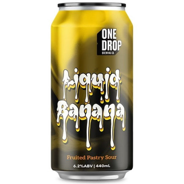 One Drop Brewing Liquid Banana Fruited Pastry Sour 440mL – Beer and Wine Co