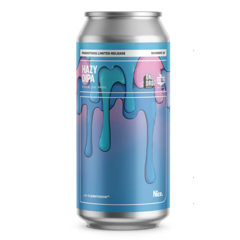 Parrotdog x One Drop LR20 Hazy Double IPA 440mL – Beer and Wine Co