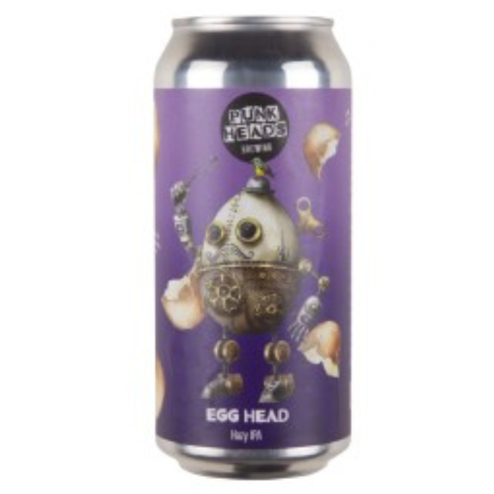 Punk Heads Egg Head Hazy IPA 440mL – Beer and Wine Co