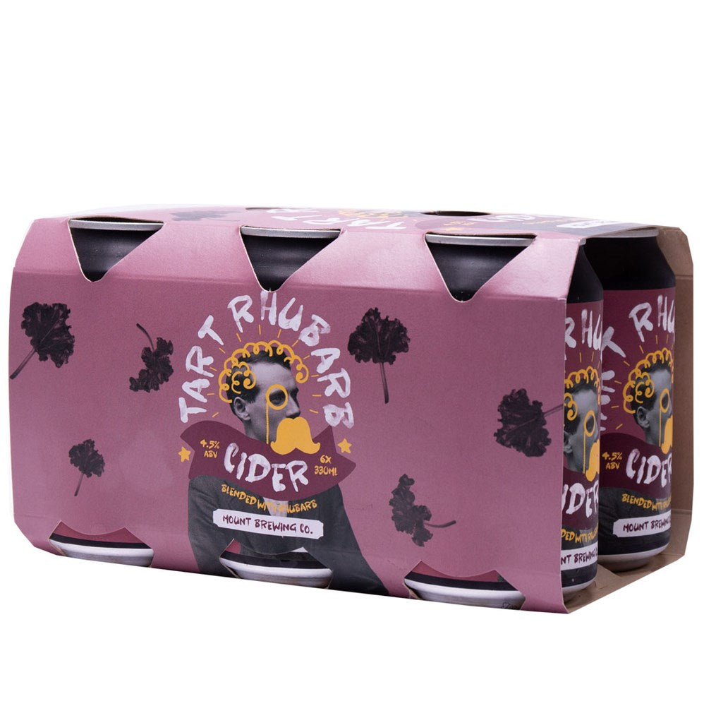 Mount Brewing Co Tart Rhubarb Cider 6x330mL – Beer and Wine Co