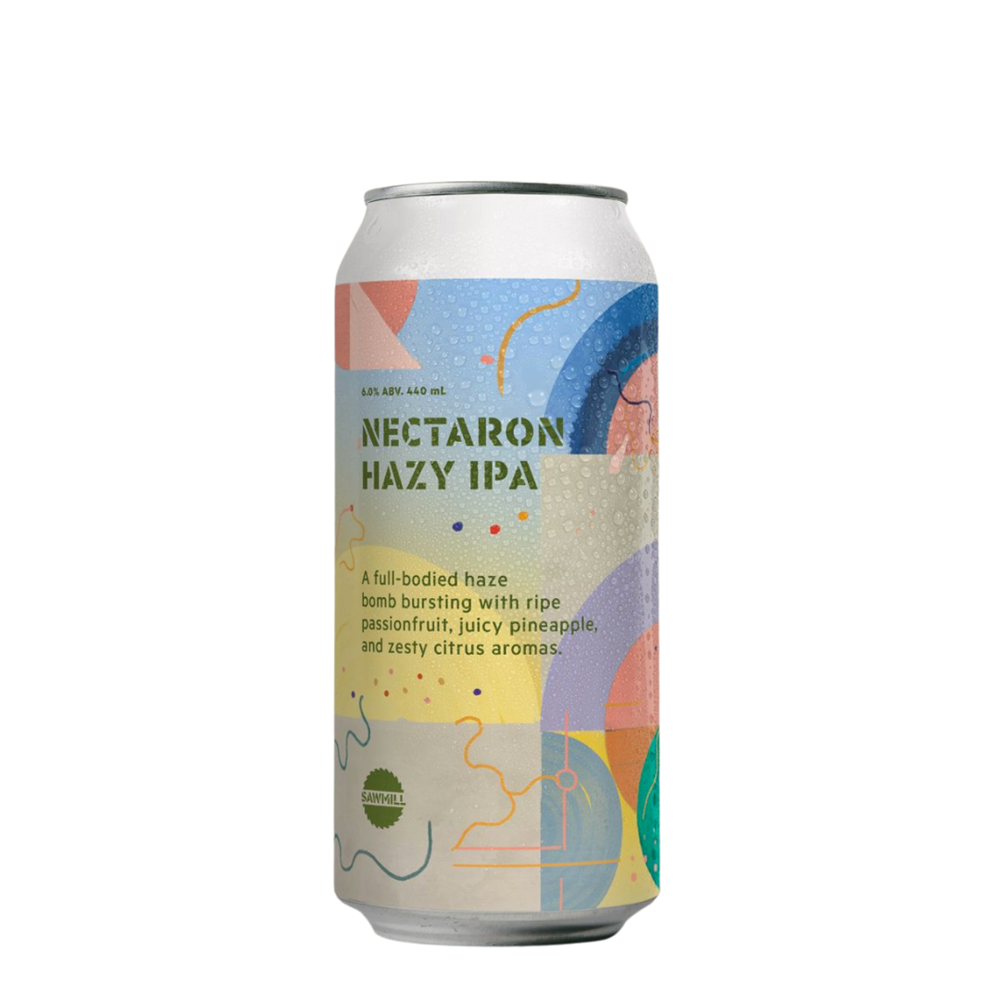 Sawmill Nectaron Hazy IPA 440mL – Beer and Wine Co