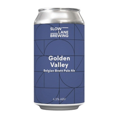 Slow Lane Brewing Golden Valley Belgian Brett Pale Ale 375mL – Beer and ...