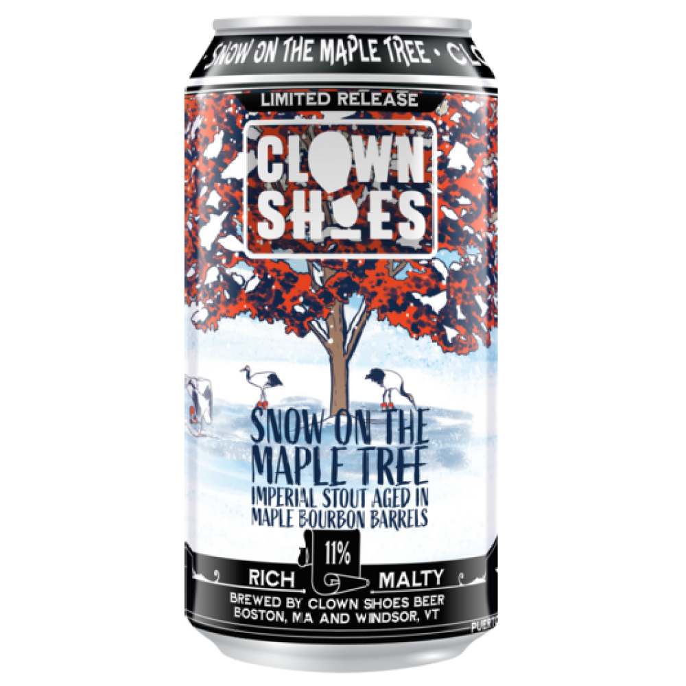 Clown Shoes Snow On Maple Tree Imperial Stout 355mL – Beer and Wine Co
