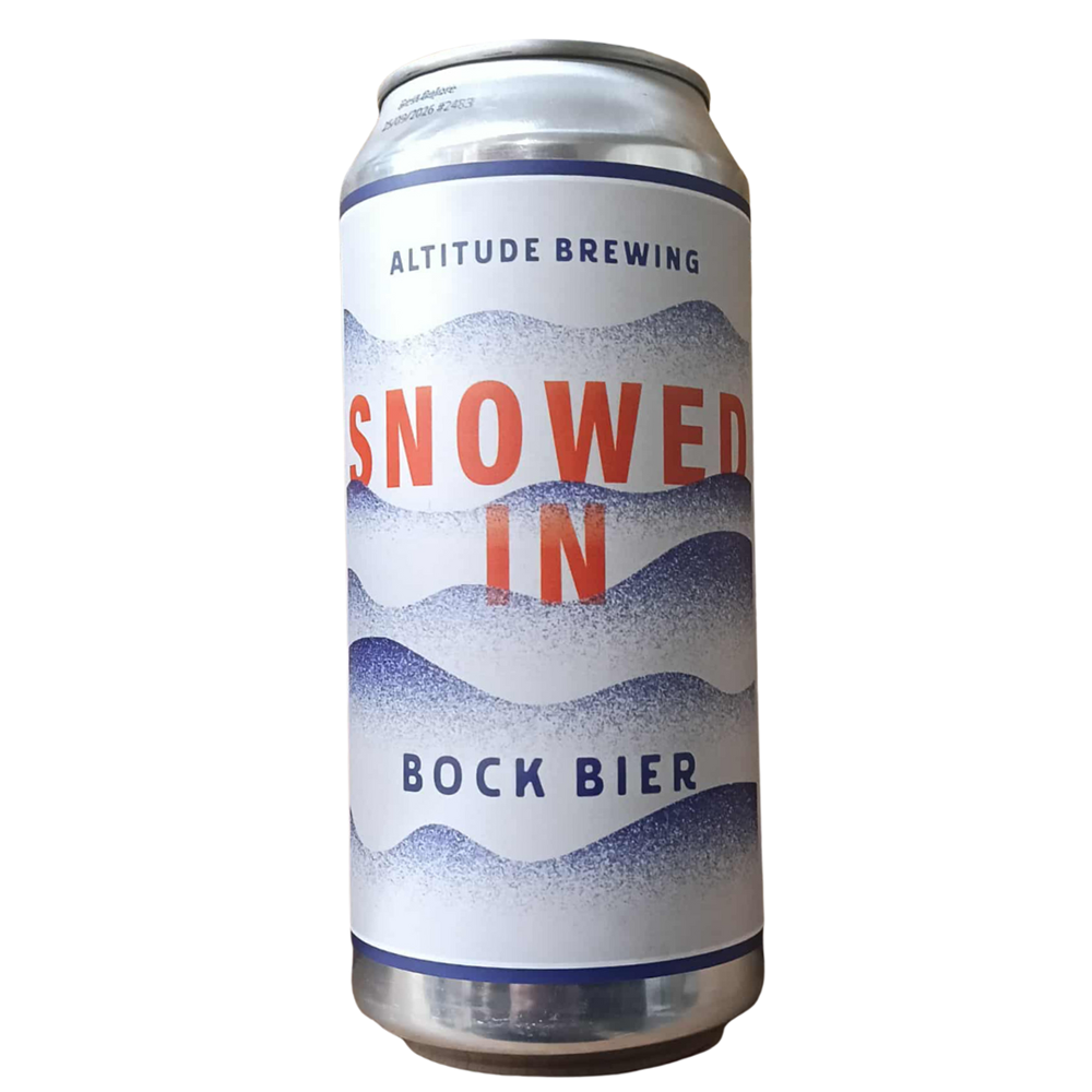 Altitude Brewing Snowed In Bock Bier 440mL – Beer and Wine Co