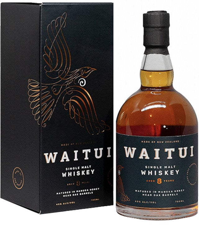 Kiwi Spirit Distillery Waitui NZ Whisky 8yo 700mL – Beer and Wine Co