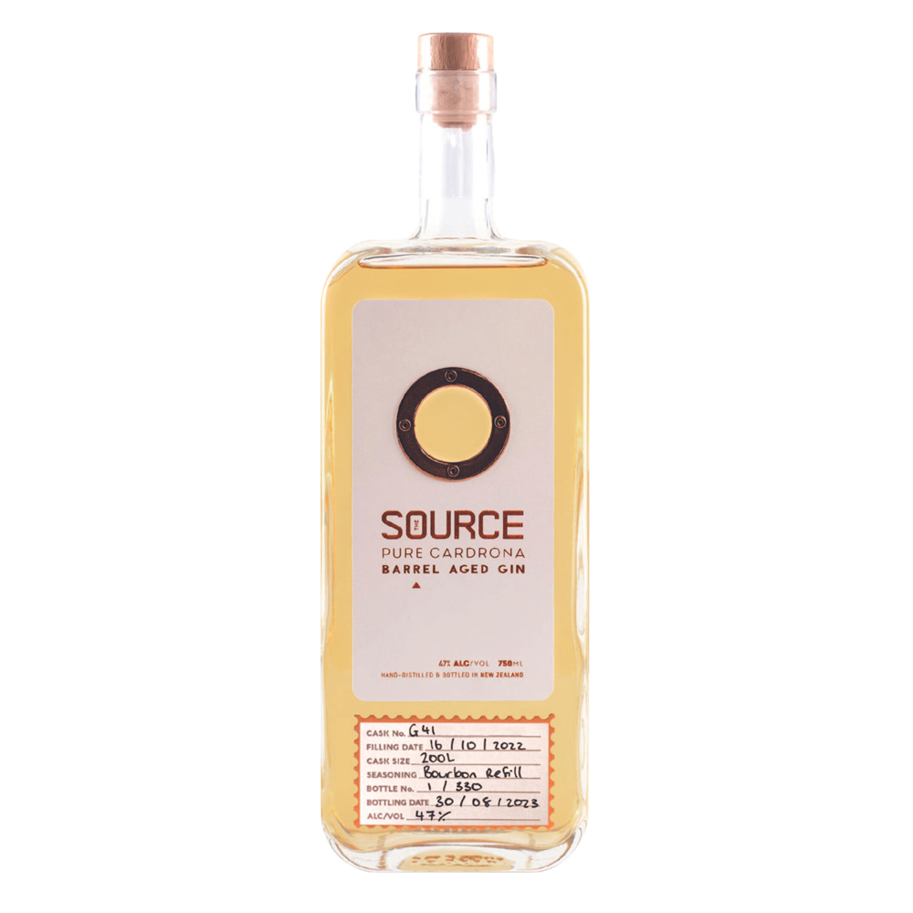 Cardrona Distillery 'The Source' Bourbon Barrel Aged Gin 750mL – Beer ...