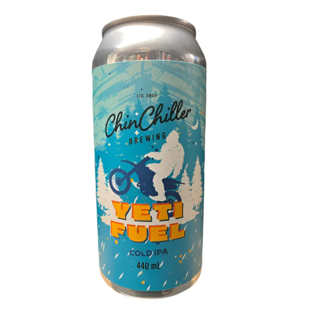 ChinChiller Yeti Fuel Cold IPA 440mL – Beer and Wine Co