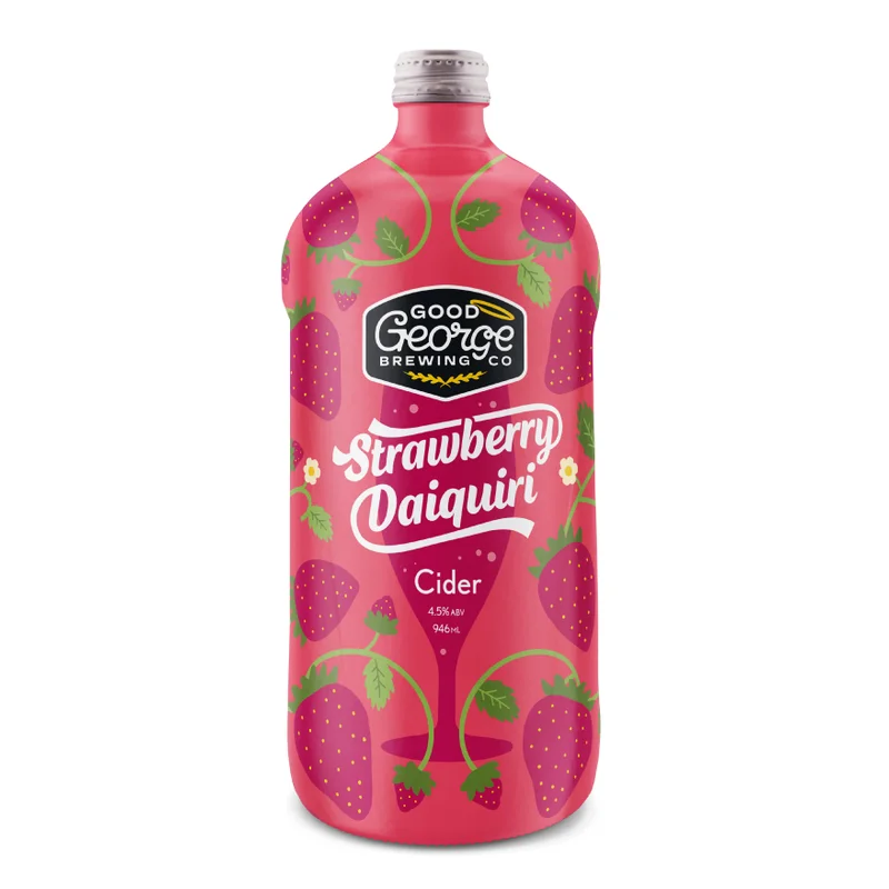 Good George Strawberry Daiquiri Squealer 946mL – Beer and Wine Co