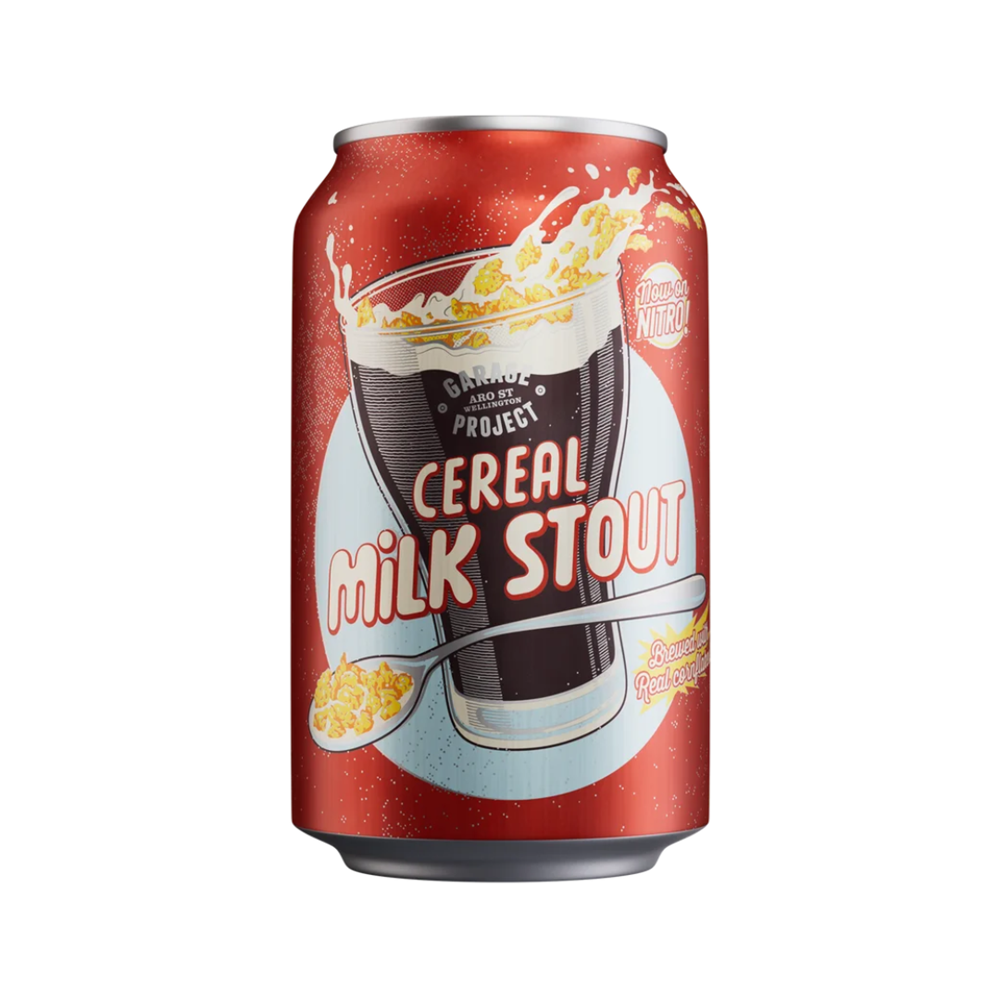 Garage Project Cereal Milk Stout Nitro Can 330mL – Beer and Wine Co