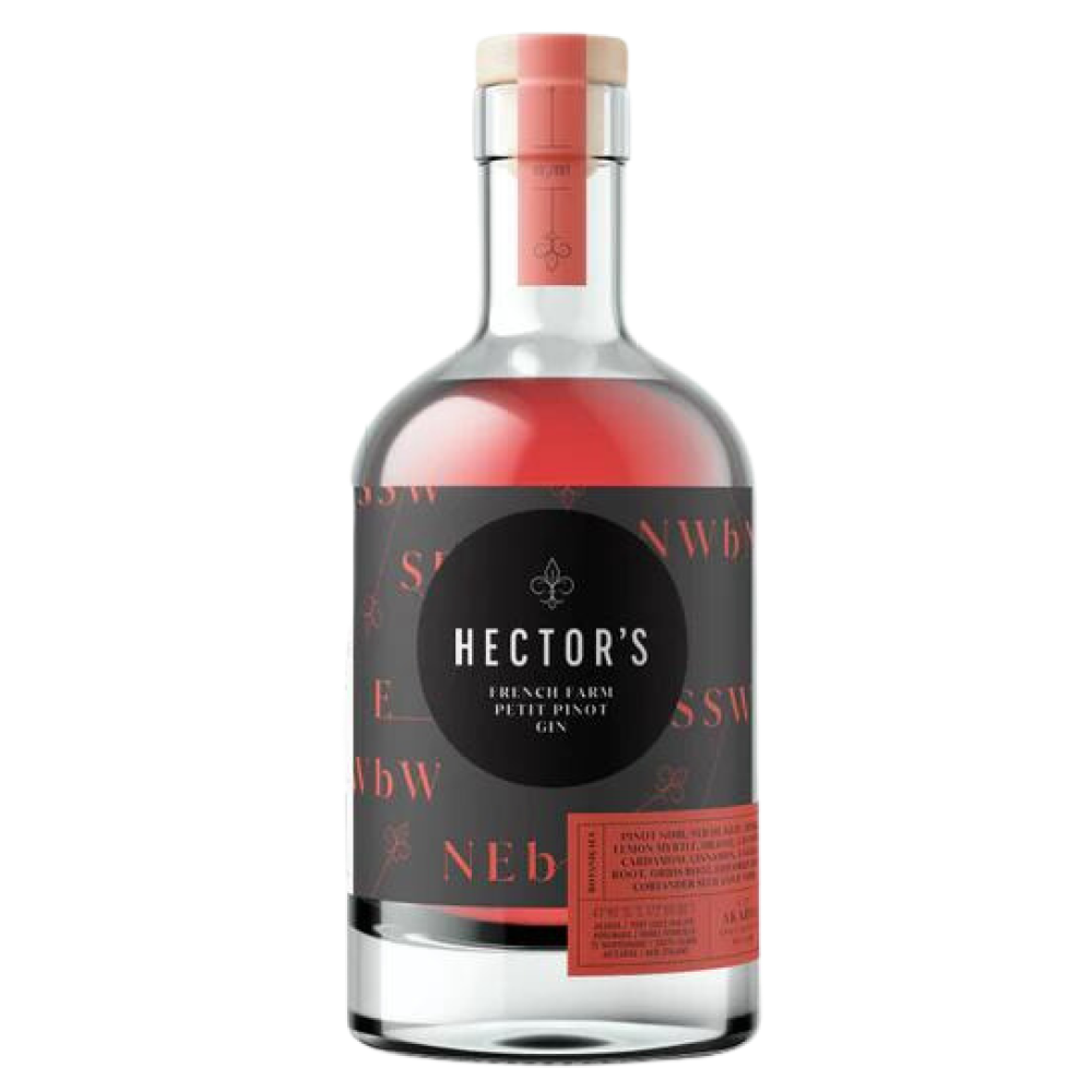 Akaroa Craft Distillery - Hector's French Farm Petit Pinot Gin 700mL ...