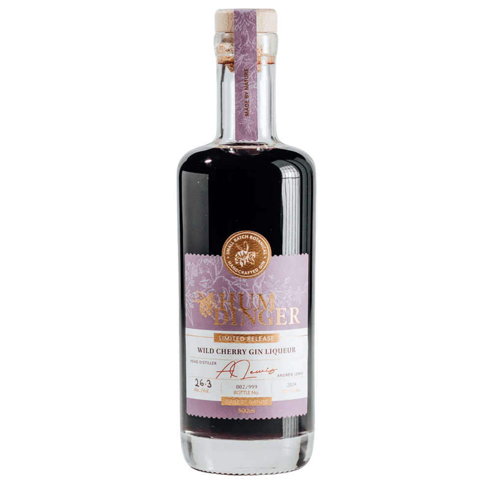 Hum Dinger Wild Cherry Gin Liqueur 500mL – Beer and Wine Co