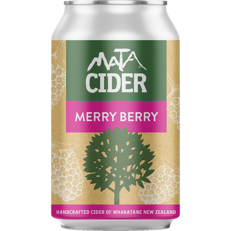 Mata Merry Berry Cider 330mL – Beer and Wine Co
