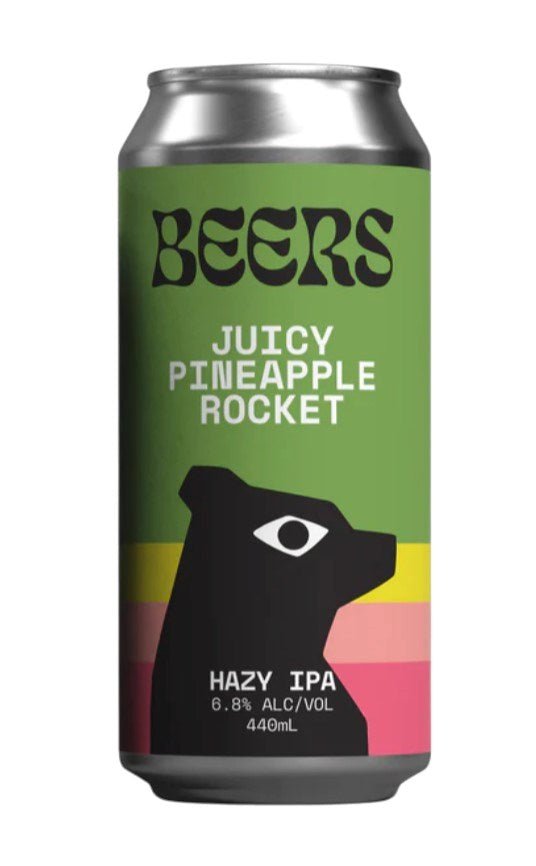 Beers Beer Juicy Pineapple Rocket Hazy 440mL – Beer and Wine Co