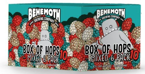 Behemoth Mixed Pack #10- Box of Hops 6x330mL – Beer and Wine Co