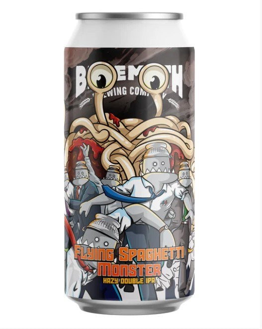 Behemoth Flying Spaghetti Monster- Hazy Double IPA 440mL – Beer and Wine Co