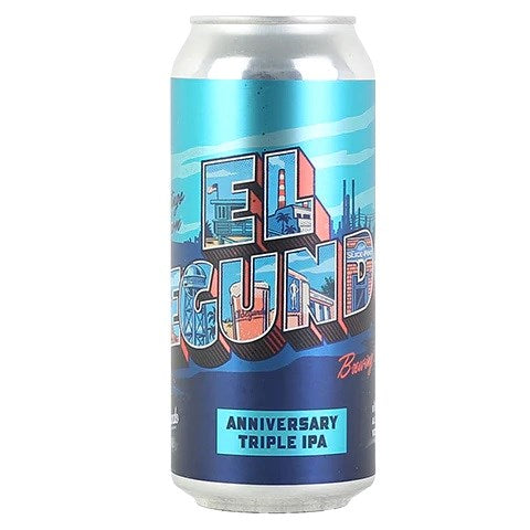 El Segundo 11th Anniversary Triple Hazy IPA 473mL – Beer and Wine Co