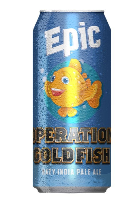 Epic Beer Operation Goldfish Hazy IPA 440mL – Beer and Wine Co