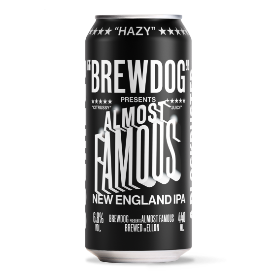 Brewdog Almost Famous New England IPA 440mL – Beer and Wine Co